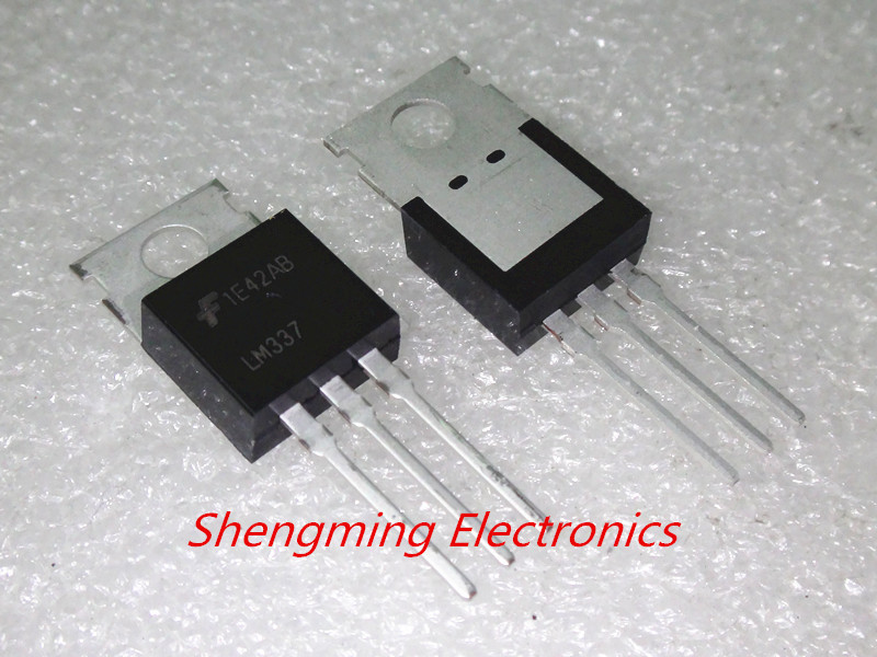 10PCS LM337T LM337 TO-220 Negative Adjustable Regulator IC NEW original ...