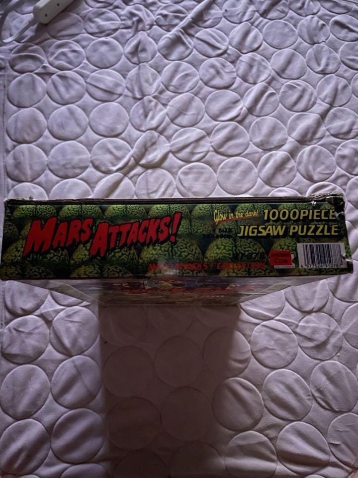 Jigsaw Puzzle Dead Stock Item Mars Attack 1996 Unopened Rare 1000pcs ...