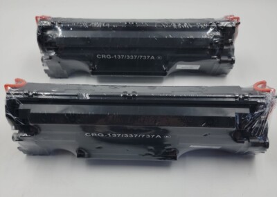 Compatible Toner Cartridge for Canon 137/337/737 Cartridge 2 Pk Brand ...