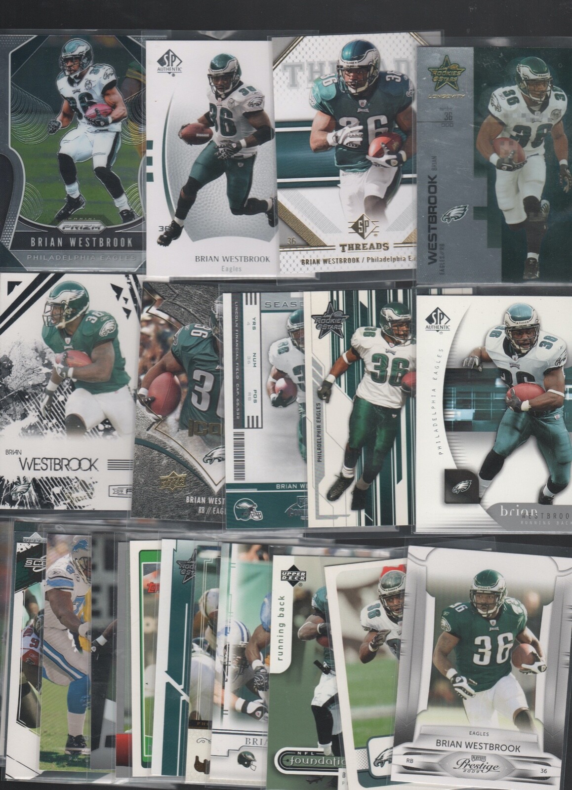 (23) DIFFERENT BRIAN WESTBROOK CARDS FREE SHIPPING LOT | eBay