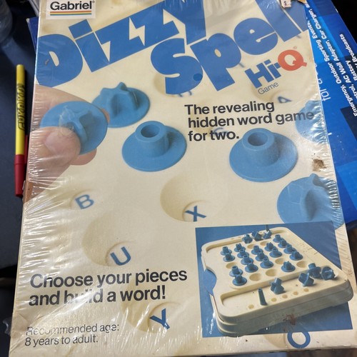 Vintage Dizzy Spell Hi- Q Game NEW factory sealed by Gabriel Hidden ...