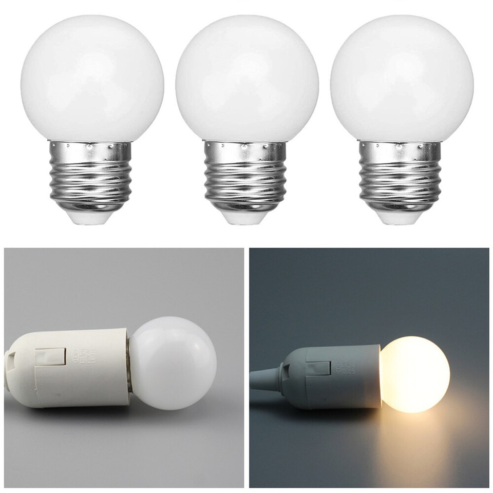 Multi Color E27 Base LED Lamp Bulbs Non-dimmable G45 2W 220V Bulb for ...