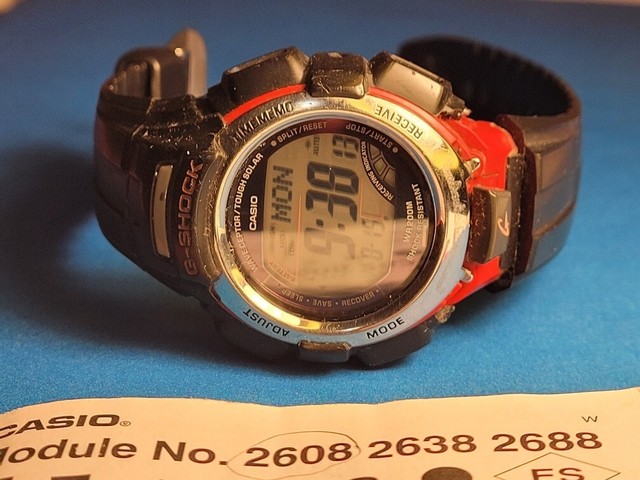 Casio G-shock Gw-300 2608 Wave Ceptor Solar 43mm Watch Great GSHOCK for ...