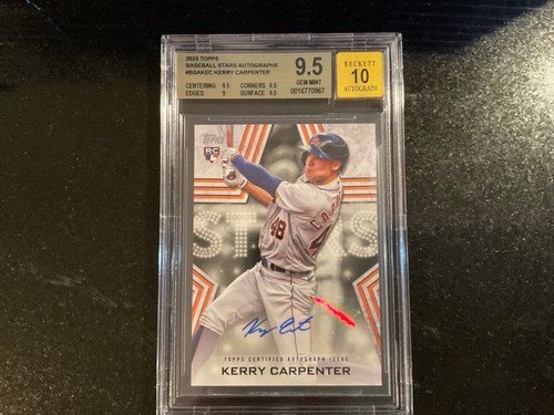 2023 Topps Series 1 - Baseball Stars Autographs #BSA-KEC Kerry ...