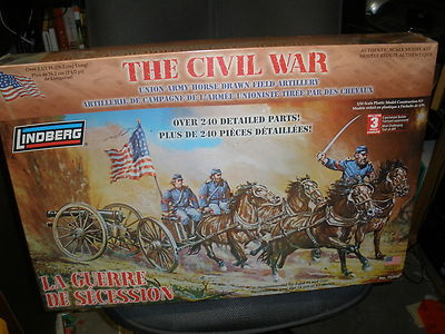 LINDBERG, THE CIVIL WAR, SCALE 1:16, PLASTIC MODEL CONSTRUCTION KIT ...
