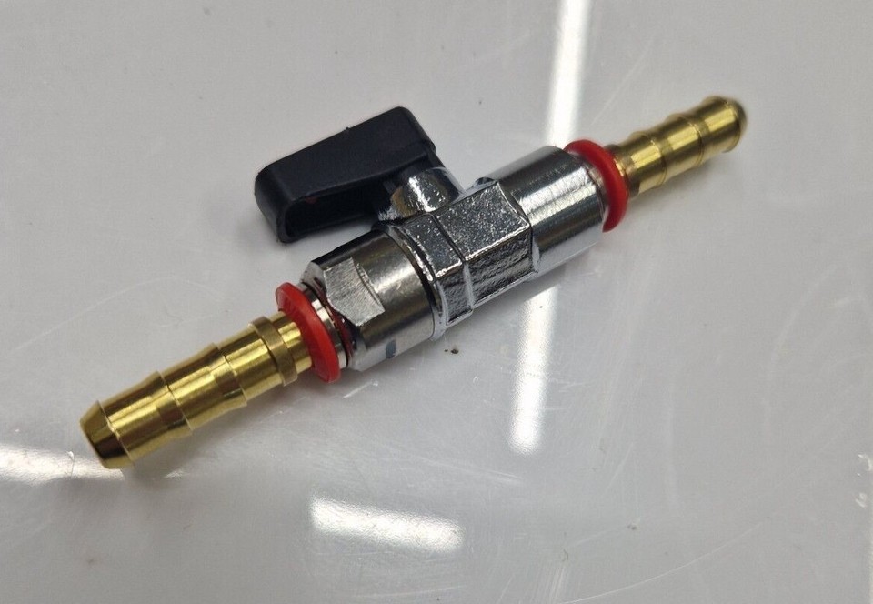 WFP Water fed pole stop tap for window cleaning 8mm bore hose & Others ...