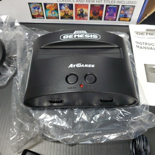 Sega Genesis AtGames Mini Console- Original Complete In Box 81 Pre ...