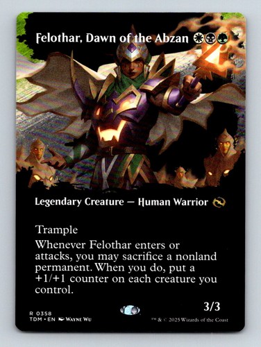 #358 Felothar, Dawn of the Abzan 2025 Tarkir: Dragonstorm Rare | eBay