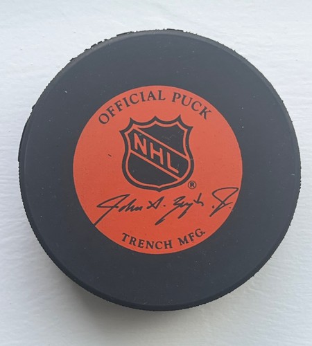 Adam Graves Autographed NY Rangers Official NHL Puck - Nice Neat ...