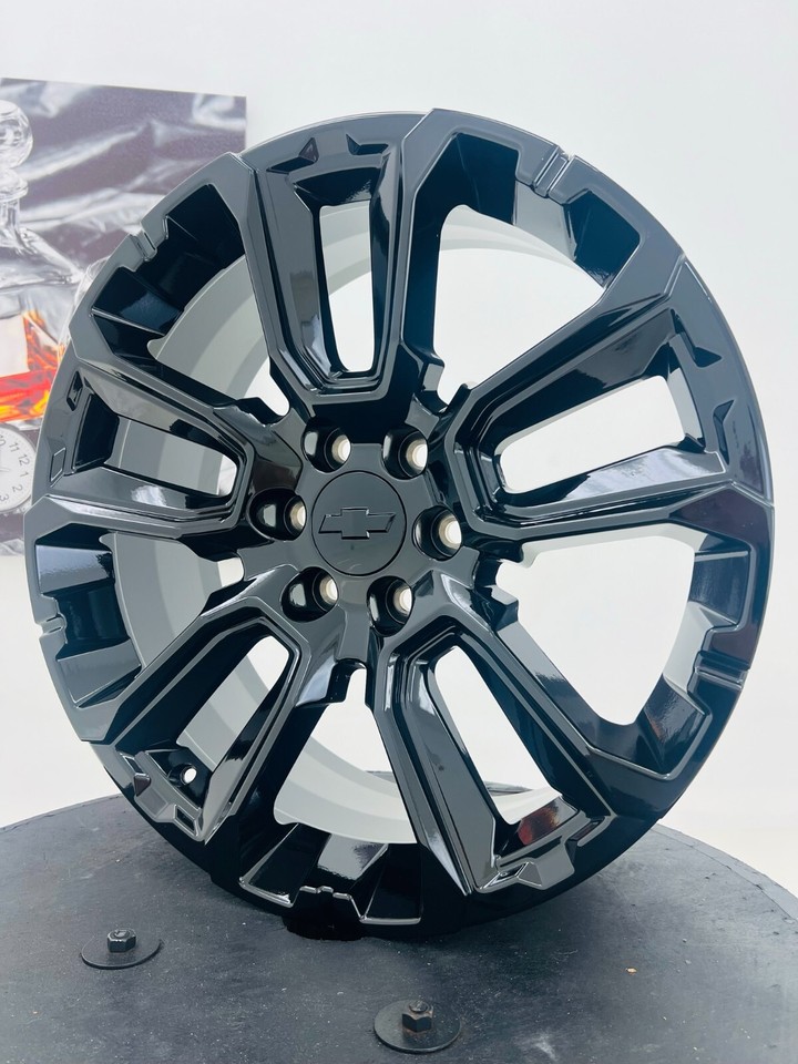 22" 2024 Chevy Tahoe Silverado Suburban Wheels Rims GMC Sierra Yukon ...