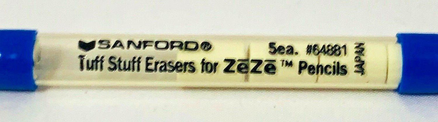 Sanford Tuff Stuff Eraser Refill 1 Tube with 5 Erasers 64881 | eBay
