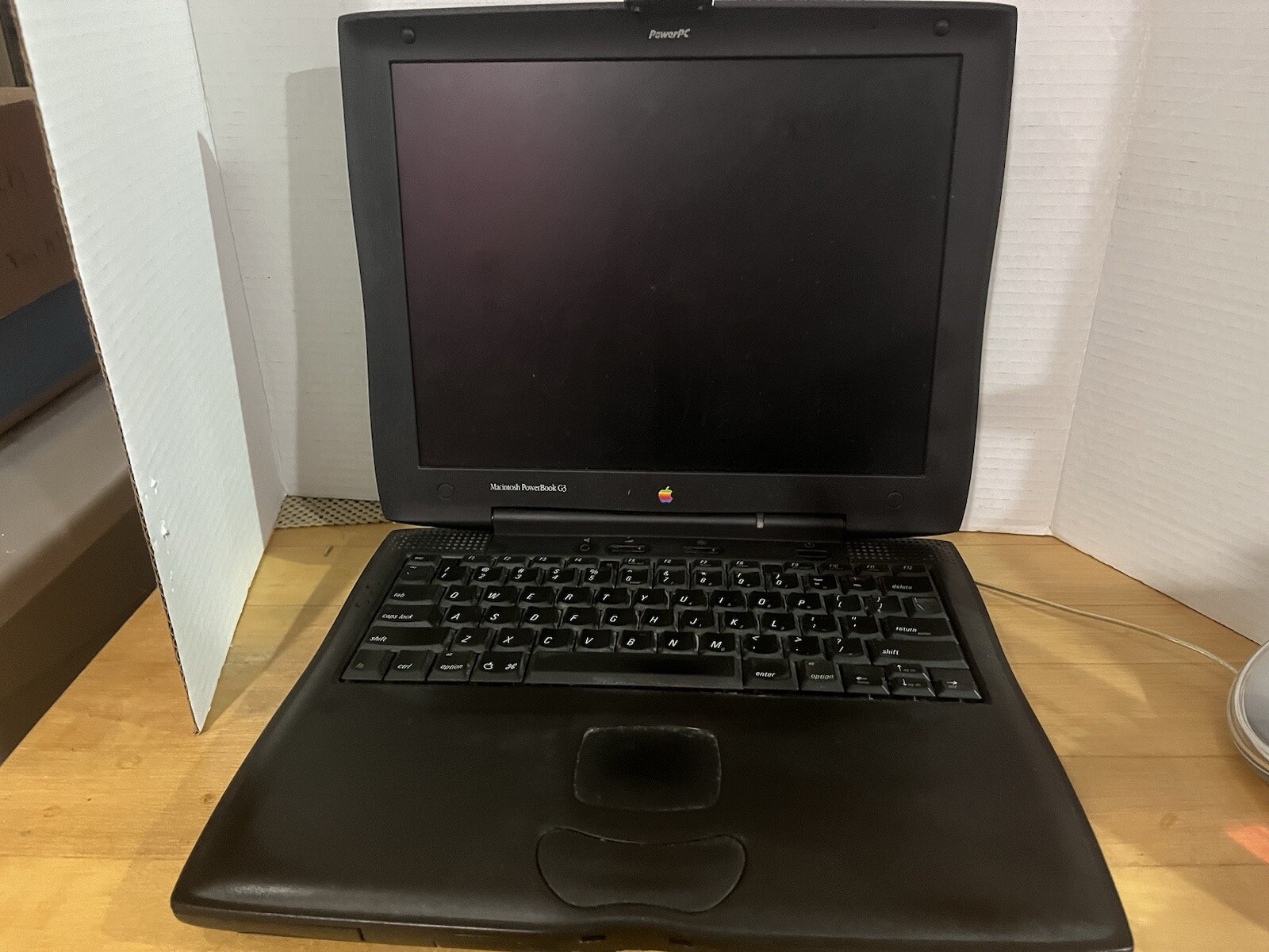 Vintage Apple PowerBook G3 Lombard Retro Laptop • 333MHz 320MB 4GB HD ...