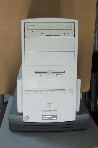 Vintage Packard Bell A950-TWR Platinum Pentium 150 Mhz 48MB 32 GB CF ...