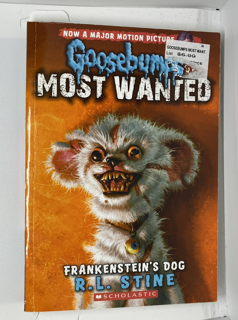 Goosebumps Most Wanted: Frankenstein's Dog #4 by R. L. Stine (2013 ...