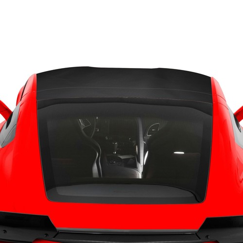 2014-2019 Corvette C7 Carbon Fiber Removable Roof Panel & Halo Decals ...