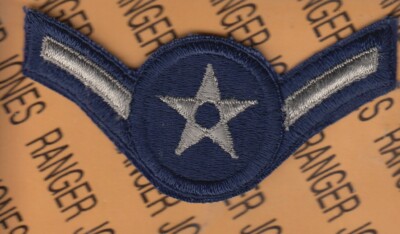 US Air Force Enlisted E-2 Airman Amn 2" Rank patch W85 | eBay