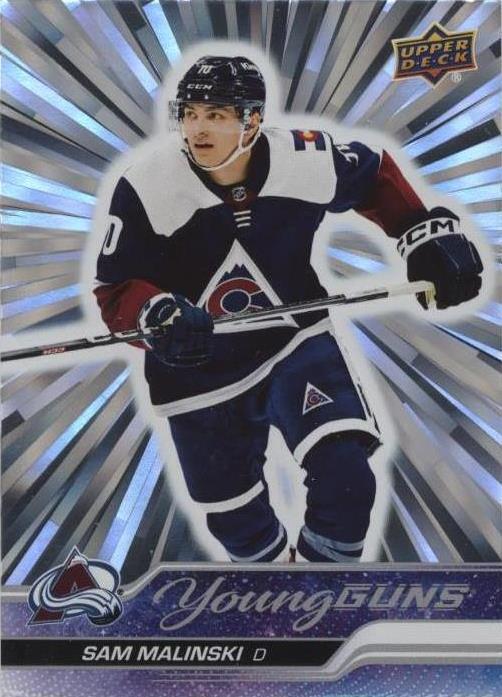 2023-24 Upper Deck Extended Series - Young Guns Sam Malinski #716 ...