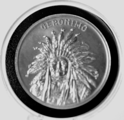 INTAGLIO MINT 1oz HIGH RELIEF .999 FINE SILVER ROUND GEM BU IN CAPSULE ...