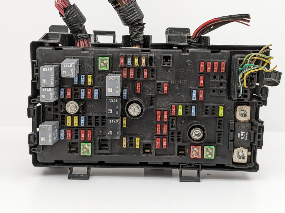 2008-2009 CHEVY EXPRESS VAN 1500 2500 3500 ENGINE FUSE BOX GAS 25888289 ...
