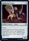 Sandstone Oracle Light Play, English Magic the Gathering MTG Commander ...