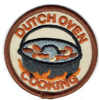 Girl Boy DUTCH OVEN COOKING Campfire Fun Patches Crests Badges SCOUT ...