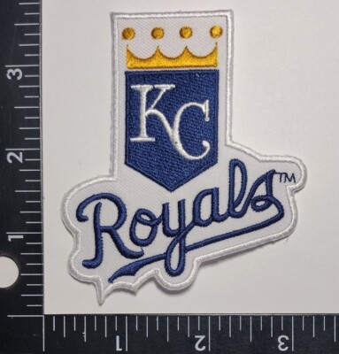 Kansas City Royals GOLD Crown Embroidery Iron Sew Shinny Strong Quality ...