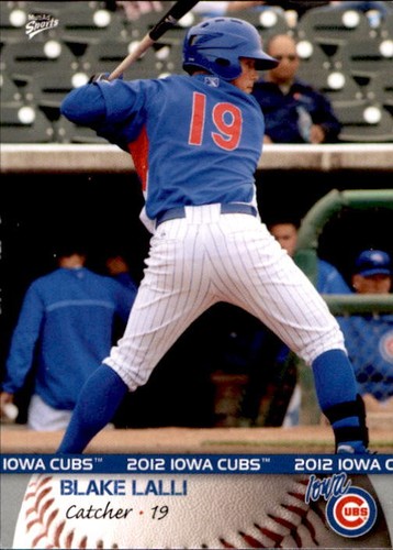 2012 Iowa Cubs Multi-Ad #18 Blake Lalli Shelby North Carolina NC ...