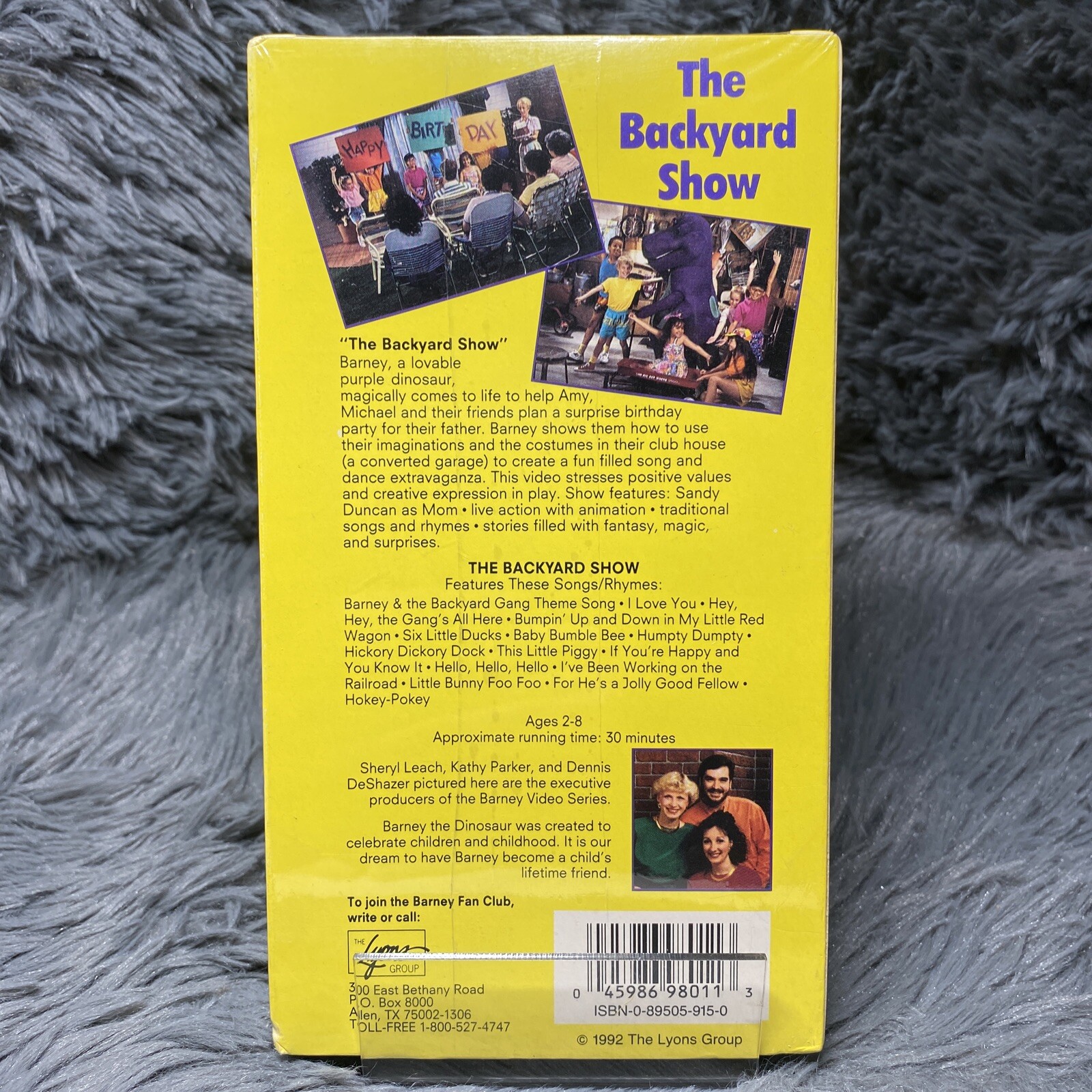 Barney - The Backyard Show (VHS, 1988) for sale online | eBay