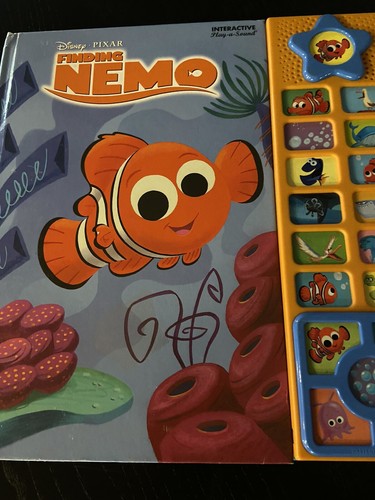 FINDING NEMO By Pixar INTERACTIVE PLAY- A- SOUND DISNEY PIXAR NEMO Book ...