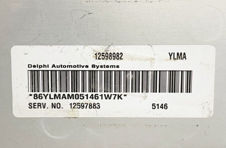 2005-2006 GM Chevrolet GMC 5.3L 6.0L PCM ECM ECU 12597883 | eBay
