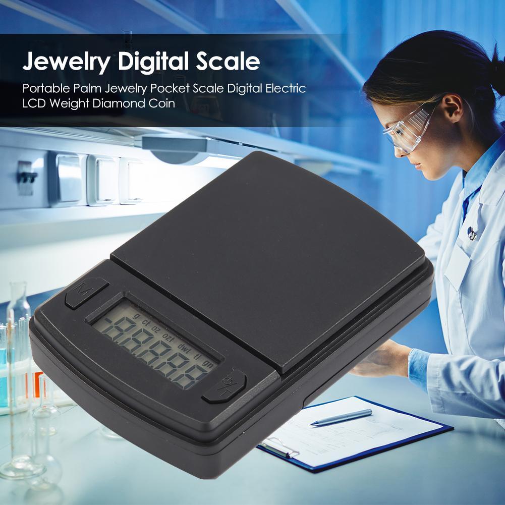 Mini Jewelry Pocket Scale Digital Electric LCD Weight Medicine (100G/0 ...