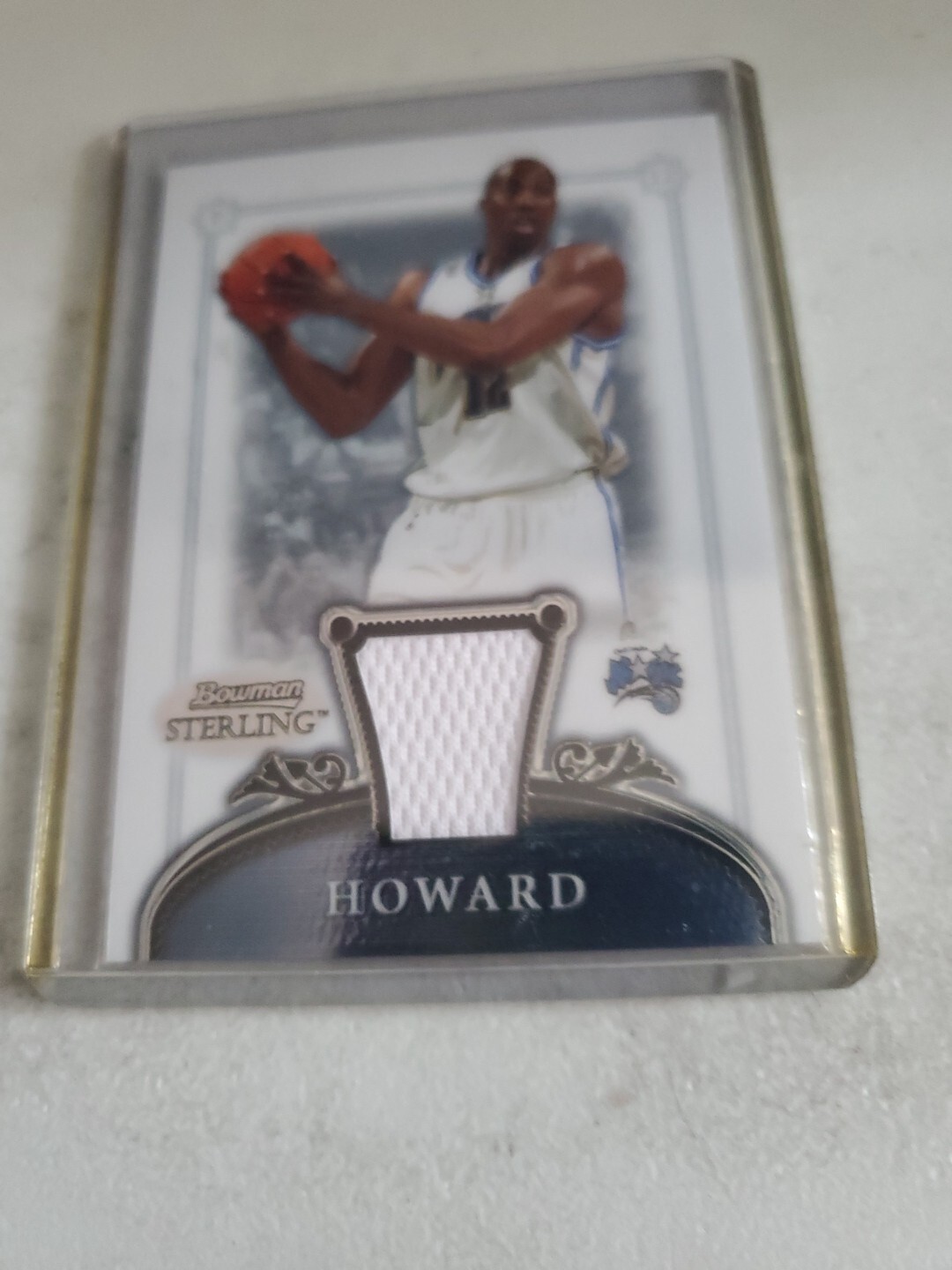 2006-07 DWIGHT HOWARD BOWMAN STERLING GAME WORN CARD. ORLANDO MAGIC. | eBay