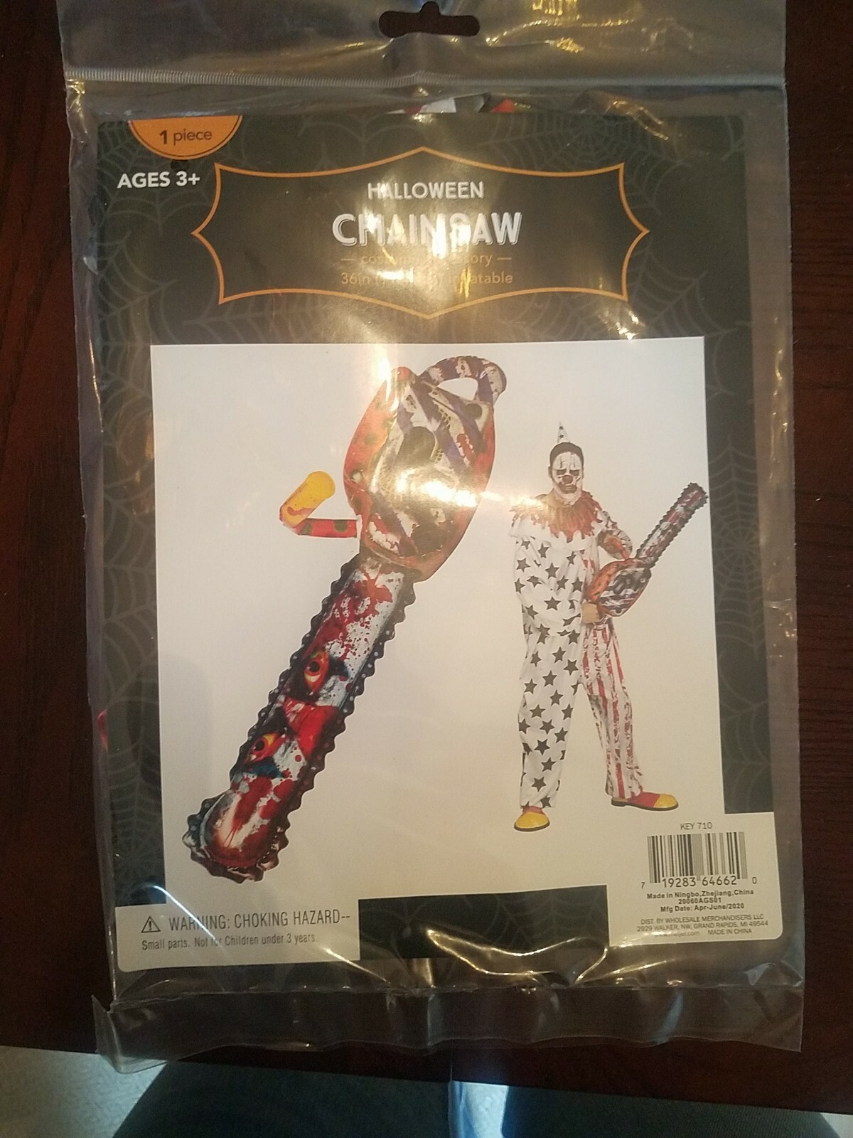 Halloween Chainsaw 36 In Inflatable-Brand New-SHIPS N 24 HOURS | eBay