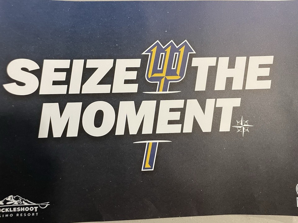 Seattle Mariners “Seize The Moment “ 2025 Poster *NEW* | eBay