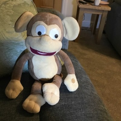 Fufris Your Funny Friend Monkey Laughing Farting Plush Soft Toy Working ...