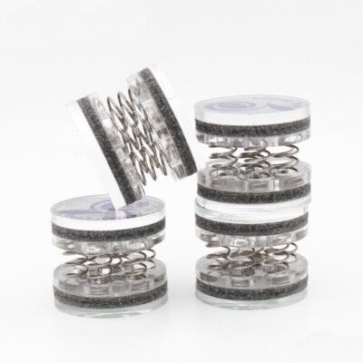 4 Pack Spring Speaker Spike Shockproof Isolation Turntable Feet Stand ...