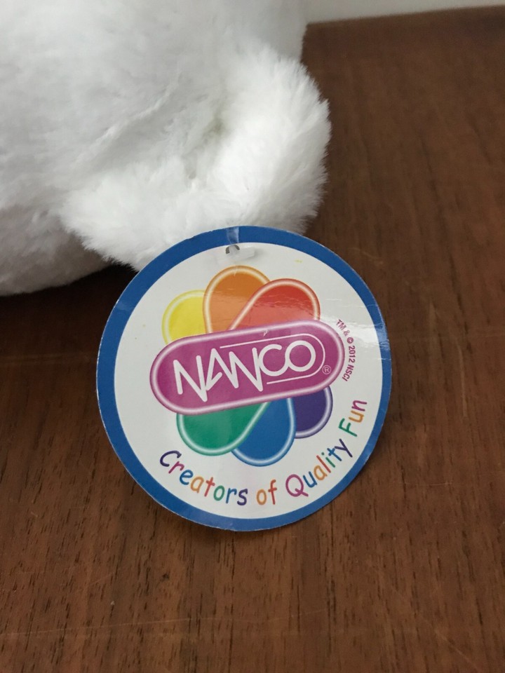 NEW Nanco RMS TITANIC Ship White Bear Plush With Life Buoy 15" Stuffed ...