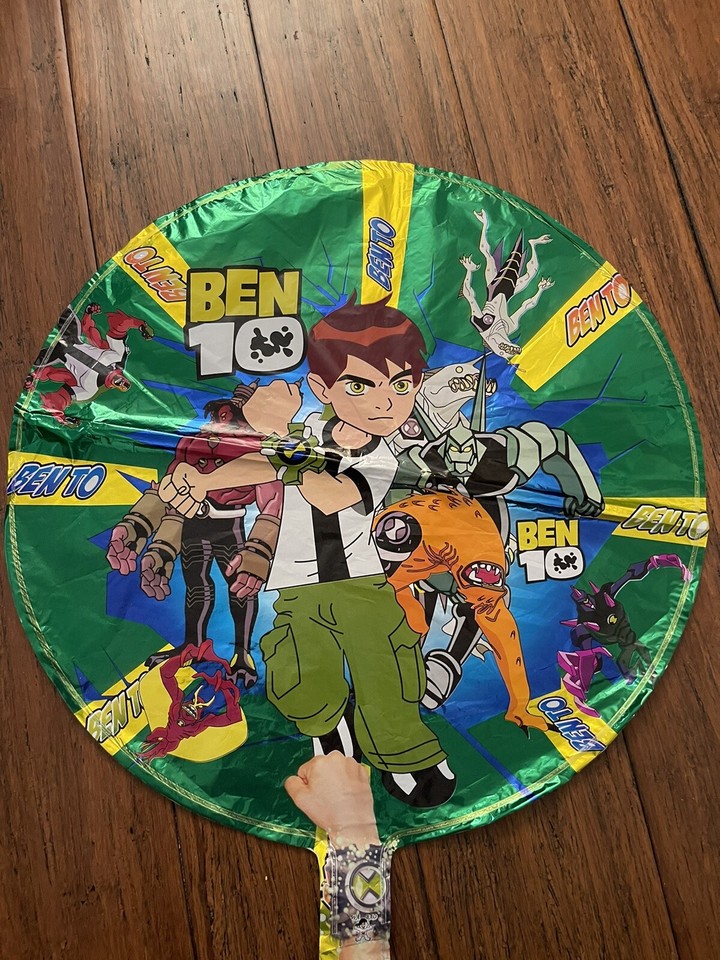 6 pc BEN 10 Foil Balloons for Birthday Party Decorations Boys Girls ...