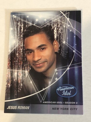 American Idol Trading Card #8 Jesus Roman | eBay
