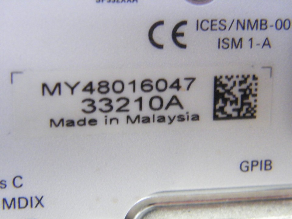 Keysight Agilent 33210A 10Mhz 14bit Precision Function Waveform Signal ...