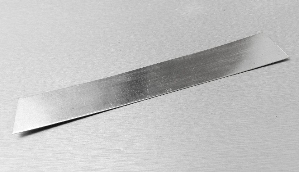 Silver Plating Anode Pure .999 for Silver Electroplating 1" x 6" Anode ...