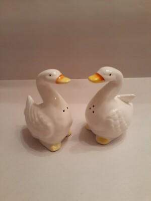Pair Of Geese Salt & Pepper shakers, Ron Gordon Design, Vintage | eBay