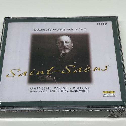 Saint-Saëns: Complete Works for Piano by Marylène Dosse (CD, 2003 ...