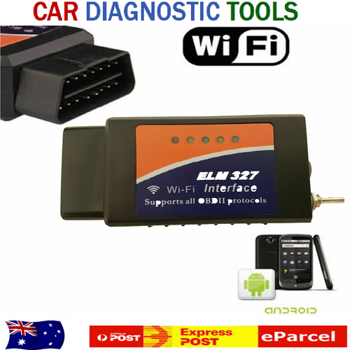 OBD-II ELM327 WiFi Diagnostic Scanner Tool with Switch for Car Ford ...