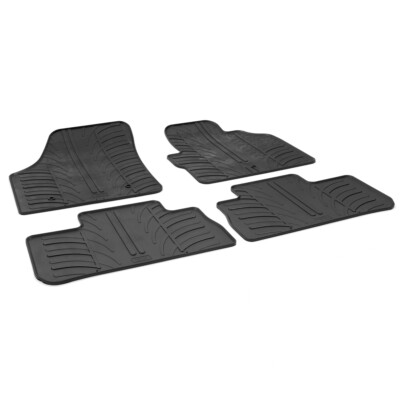 Gledring Fitted Rubber Floor Mats fit Land Rover Freelander 2 06-16 ...