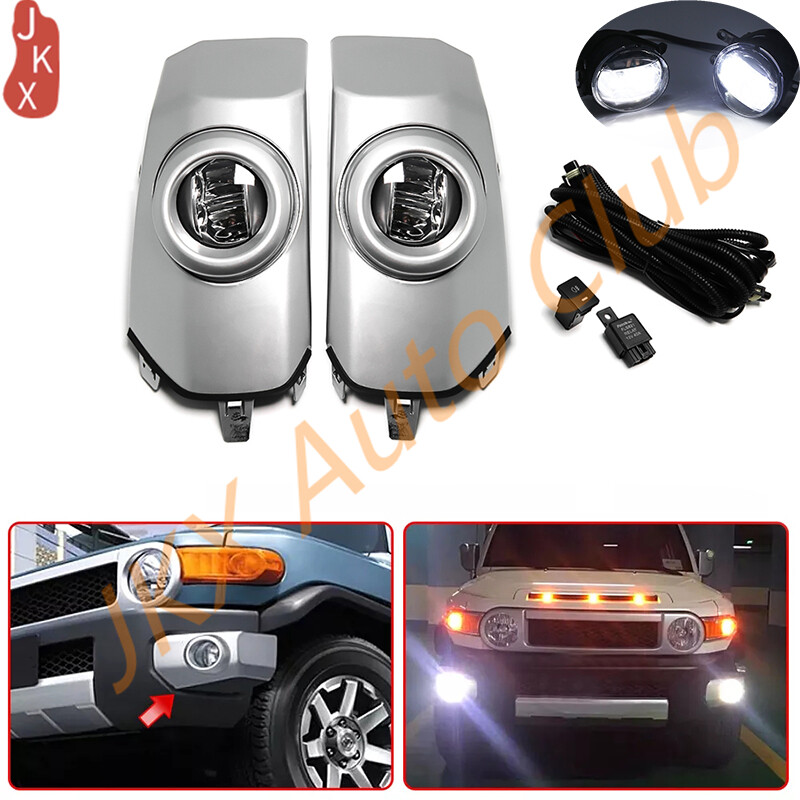 FJ Cruiser LED Fog Light Front Bumper Wing Toyota FJ, 51% OFF