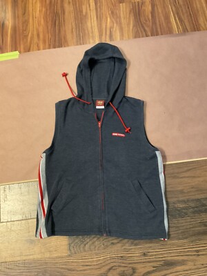Red Oak Ohio State Buckeyes Pullover Sleeveless Vest Hoody Ladies Size ...