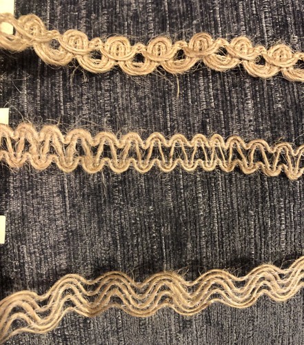 Primitive Rustic trim lace 3 yards Total 3 Types Sewing Crafts Jute ...