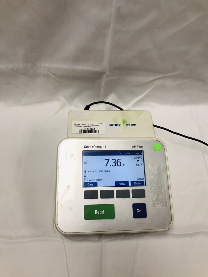 Mettler Toledo SevenCompact S220 pH/ION Meter | eBay