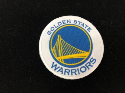 NEW Golden State Warriors Throwback Patch 4 inch Round NBA Xtras ship ...